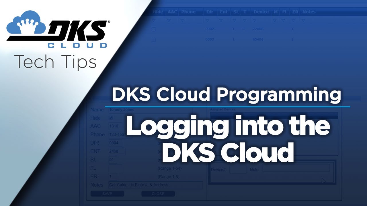 DKS Tech Tips: DoorKing Cloud Entry System Management – Logging into ...