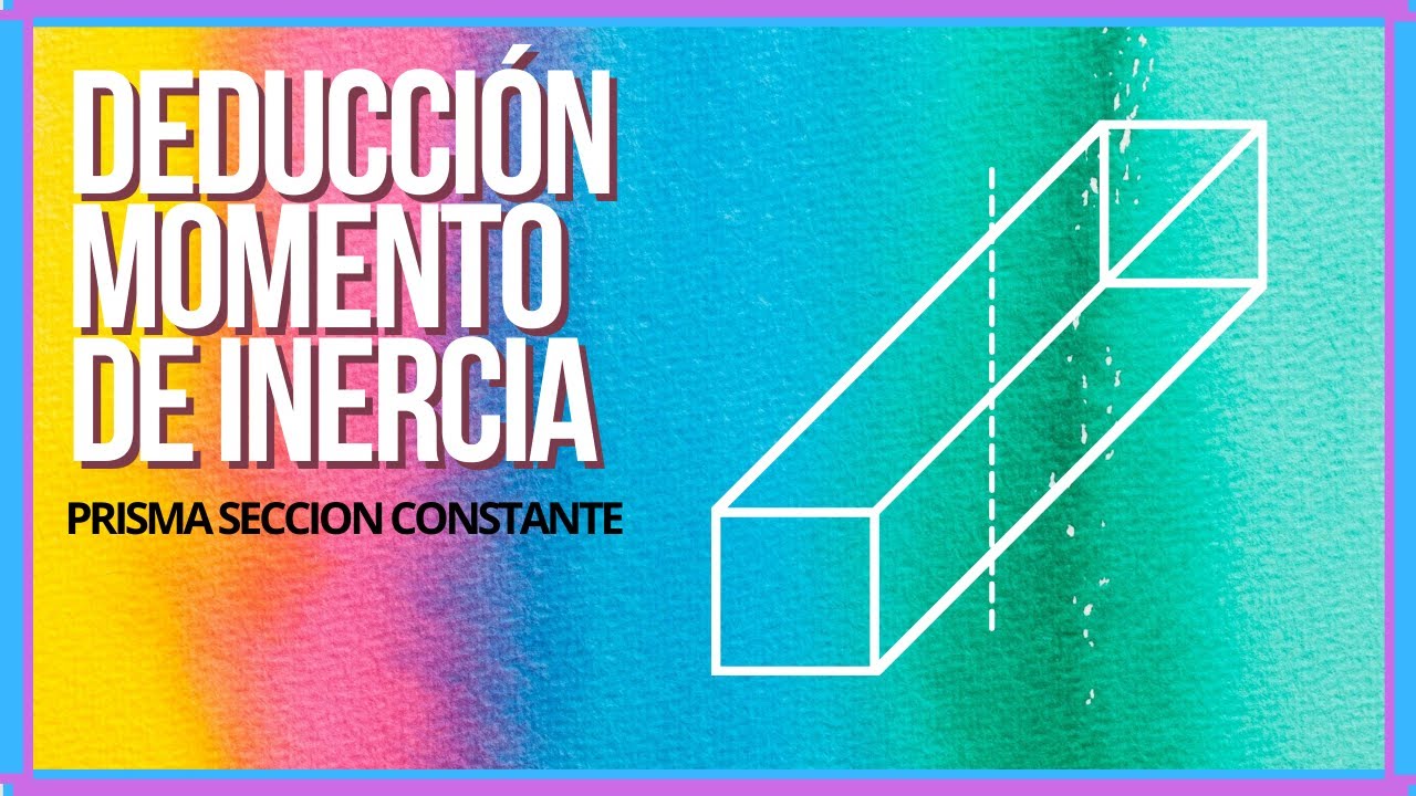 MOMENTO DE INERCIA - Deducción - Prisma de Sección Constante - YouTube