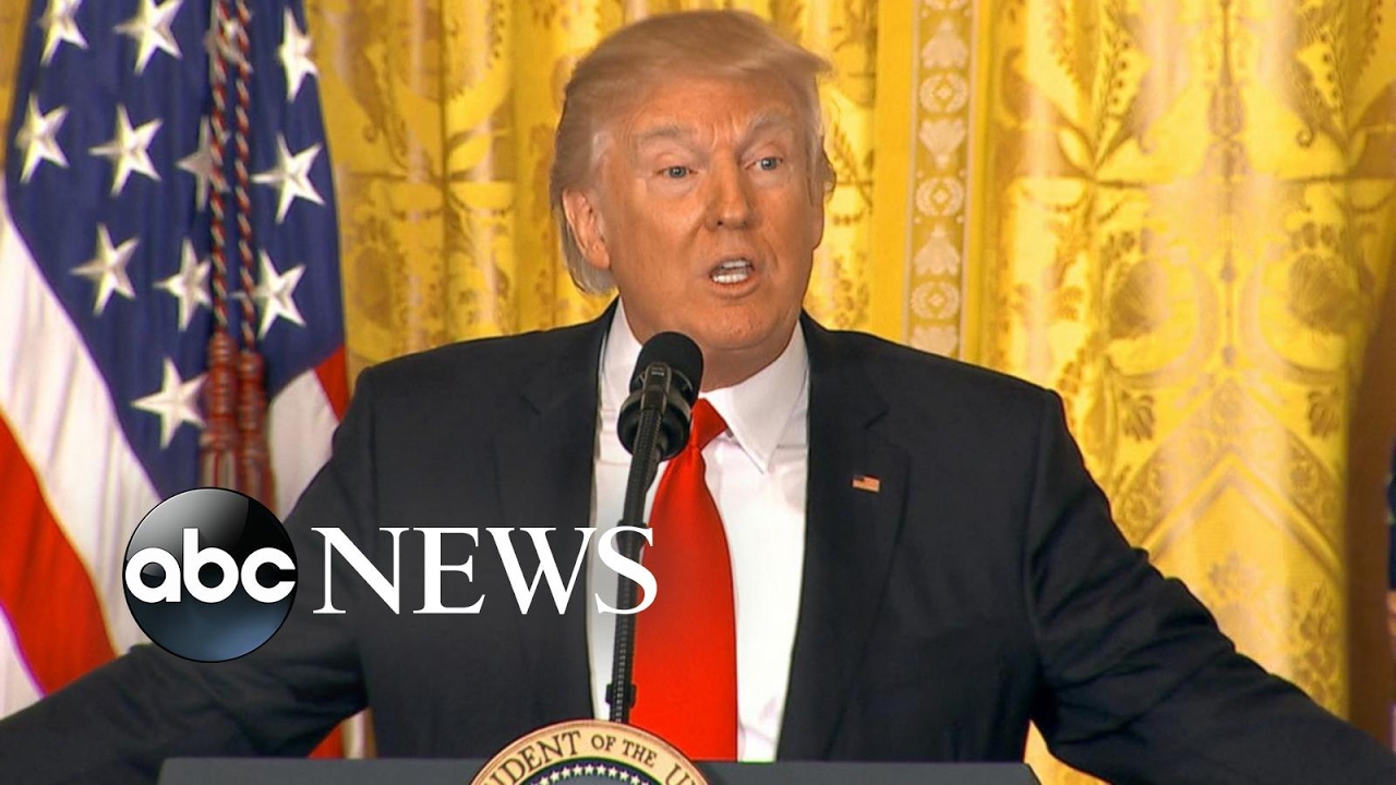 Breaking down President Trump's unprecedented press conference - YouTube