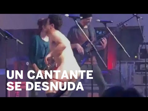 Un cantante SE DESNUDA frente a menores durante un concierto en Castellón | Viral
