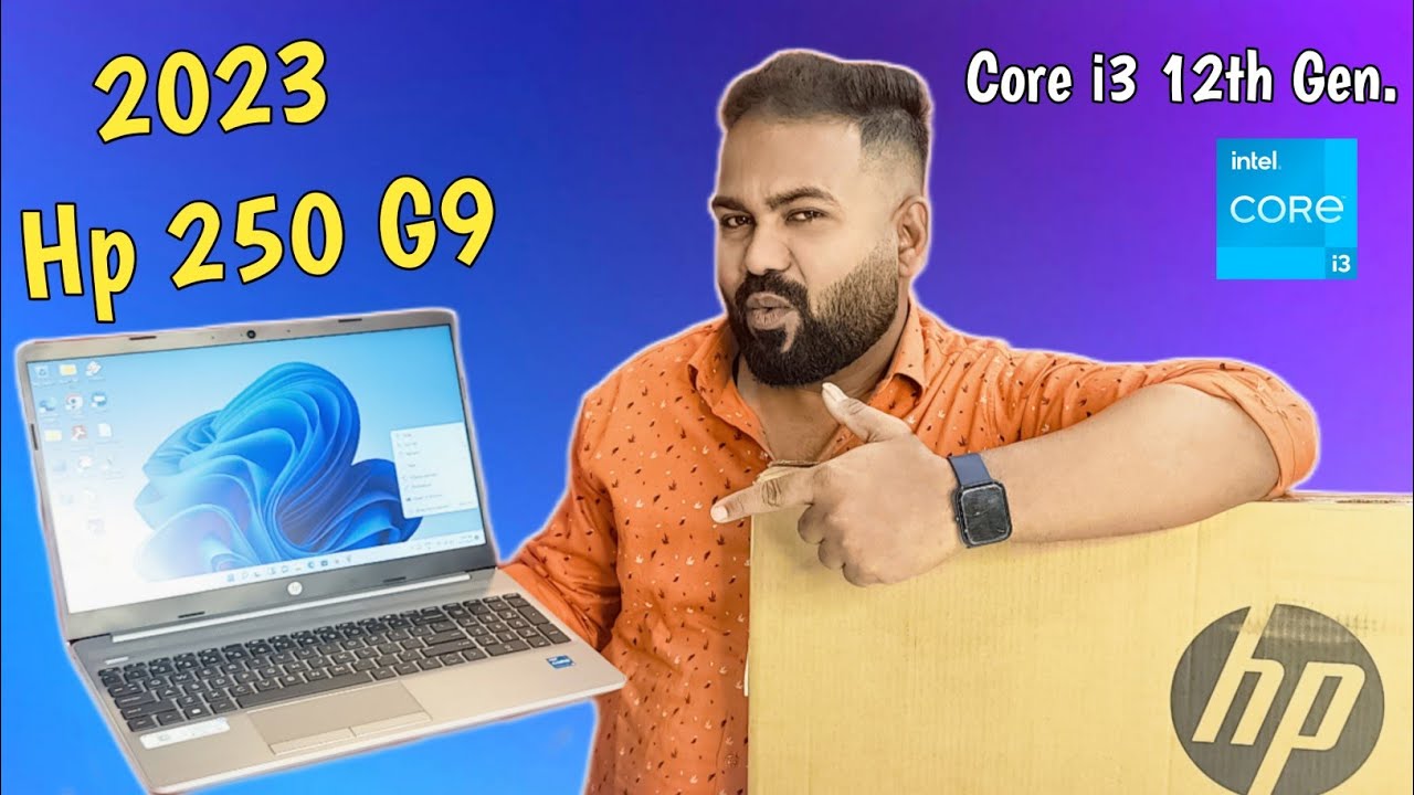 Hp 250 G9 2023 Laptop Unboxing And Quick Review ! Best Laptop under ...