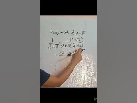 Reciprocal Of Complex Number ‎@dhanyasharingknowledge8542 - Youtube