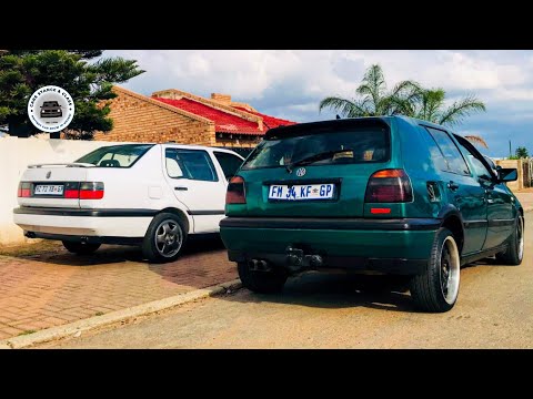KATRA HATES TYRES 🤣 NEW GOLF VR6 VISITA THE V & SONS WORKSHOP BY LEBO 😁 ...