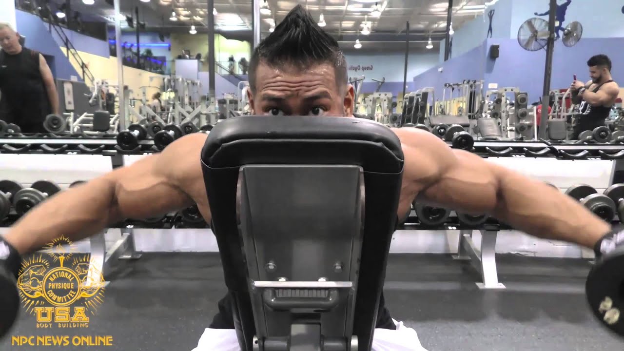 IFBB Pro Santi Aragon & NPC Bodybuilder Armando Aman Offseason Delt ...