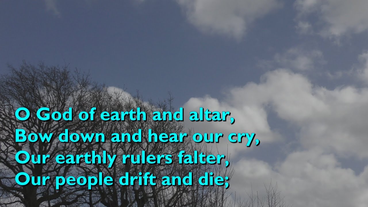 O God of Earth and Altar (Tune: King's Lynn - 3vv) [with lyrics for ...