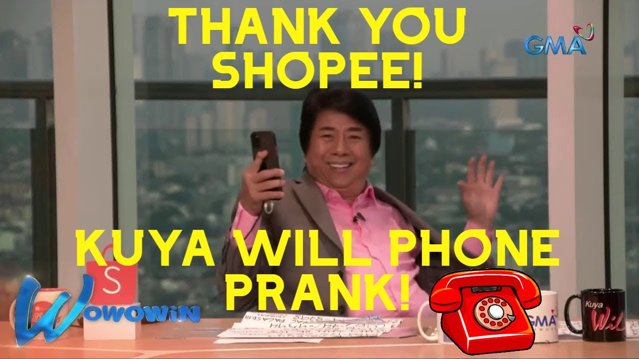 Salamat Shopee Prank ni Kuya Wil! - YouTube