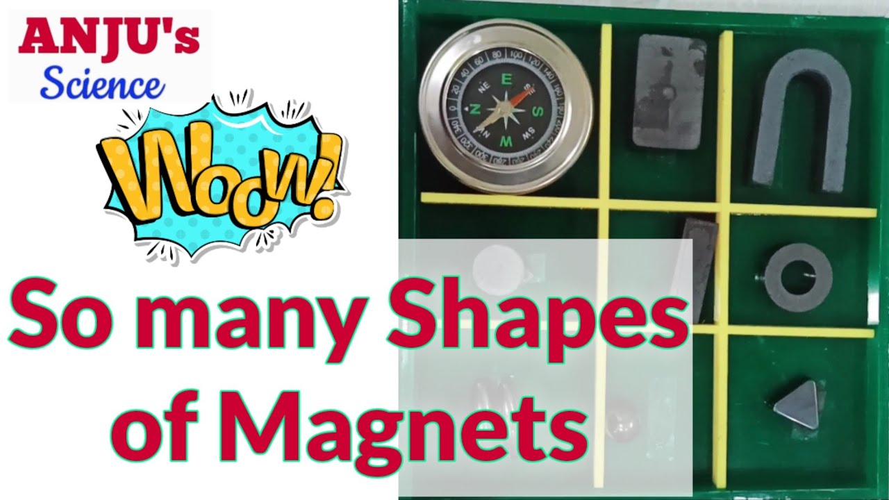 Different Shapes of Magnets #Anjus_Science - YouTube