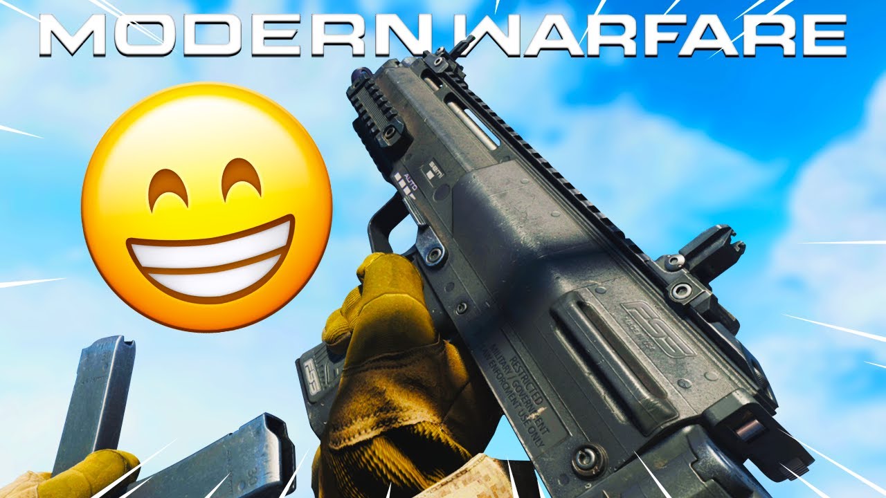 Using the MP7 PIERCER BLUEPRINT in Modern Warfare - YouTube