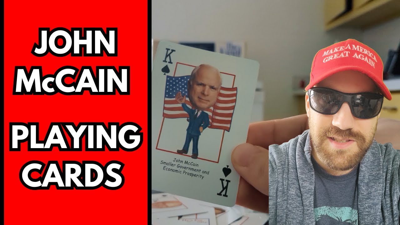 Unboxing John McCain's 2008 US Election Playing Cards - YouTube