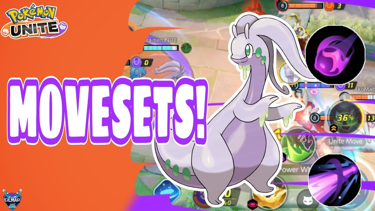 Jugamos con Goodra en Pokémon UNITE | Así serán TODOS sus movimientos ...