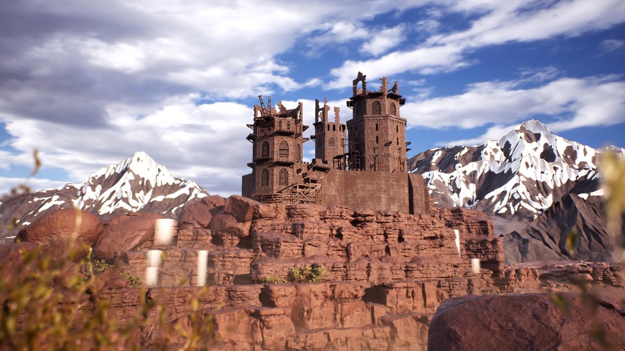 Eagle's Nest ALAMUT CASTLE - Mysterious Fortress of Assassins ...