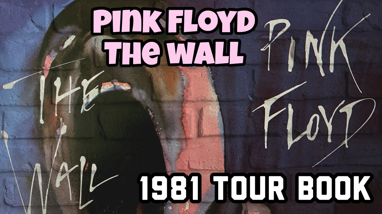 Pink Floyd The Wall 1981 Tour Book - YouTube