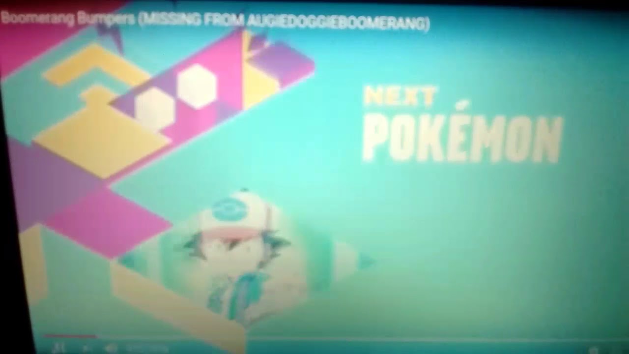 Boomerang Pokemon Bumper - YouTube