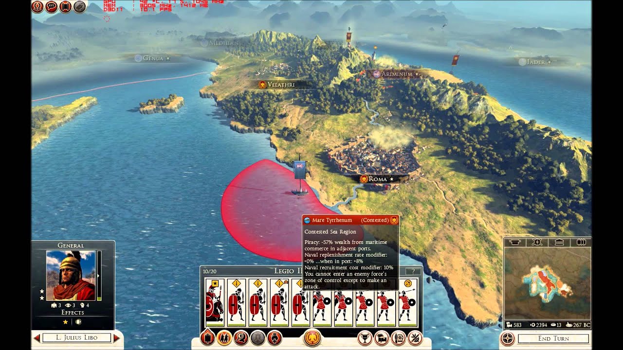Rome 2 Total War Campaign FPS issues - YouTube