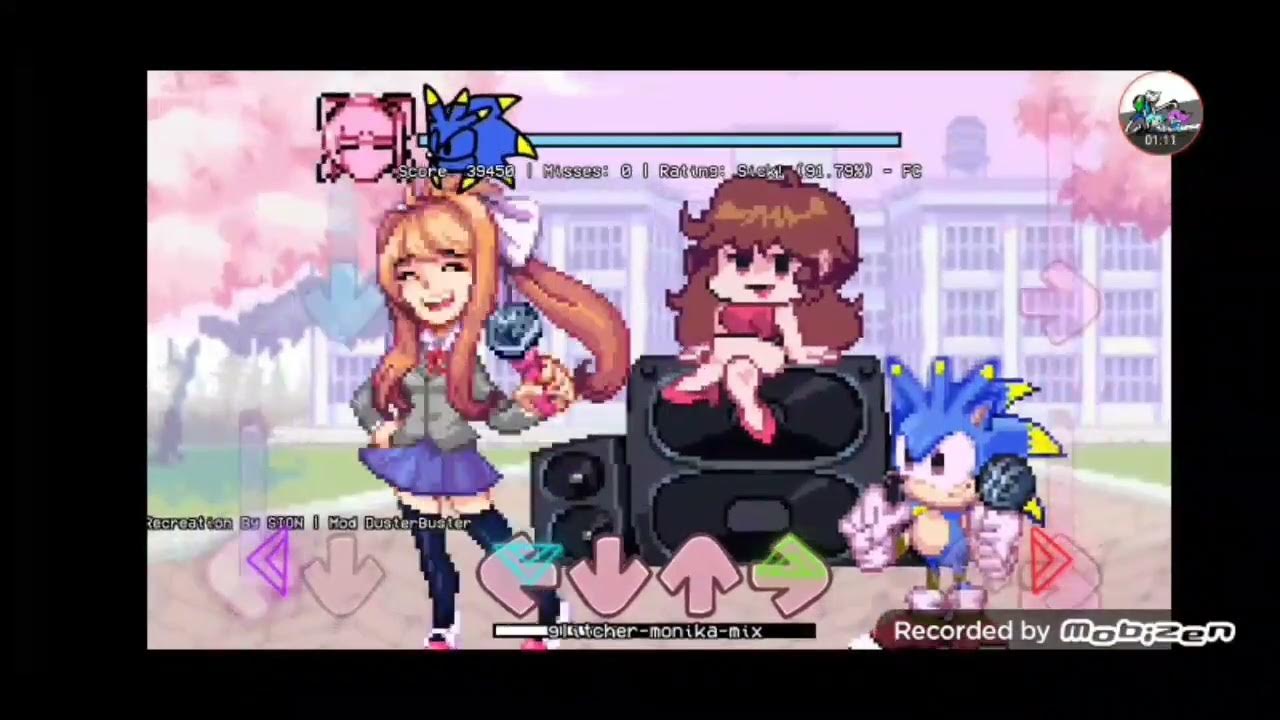 Juan VS Monika (Glitcher Monika Mix | Doki Doki Takeover + New Juan gameplay!) - YouTube
