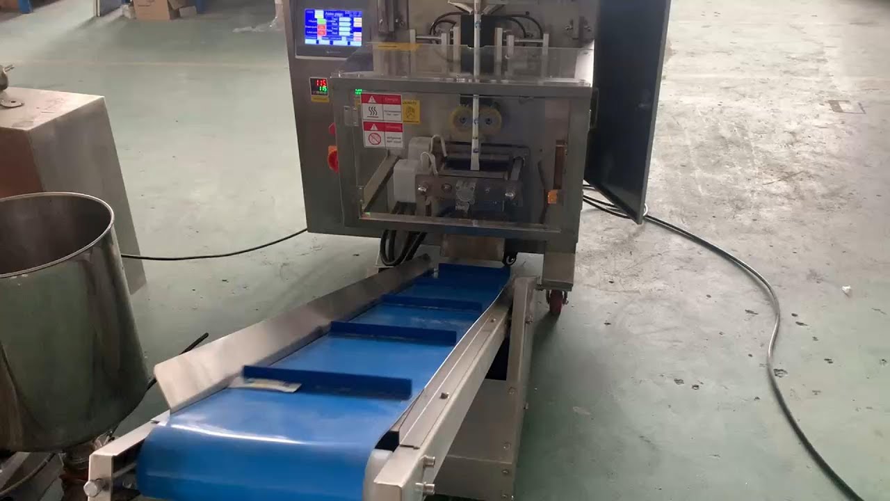 Measuring Cup Packaging Machine-Opening and Closing Door Granule ...