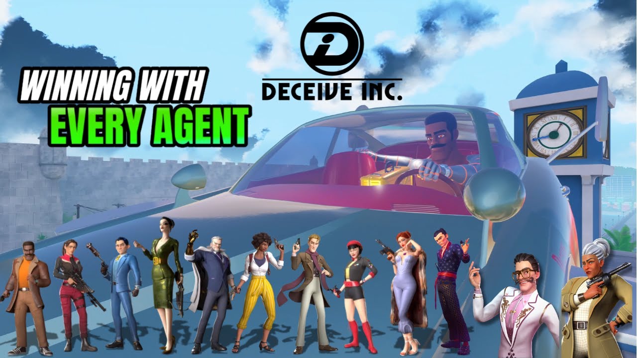 Winning With EVERY Agent in Deceive Inc. - YouTube