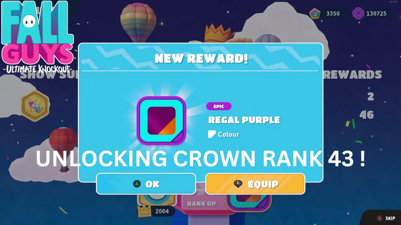 Fall Guys | Reaching 2,000 Crowns & Crown Rank 43 ! - YouTube