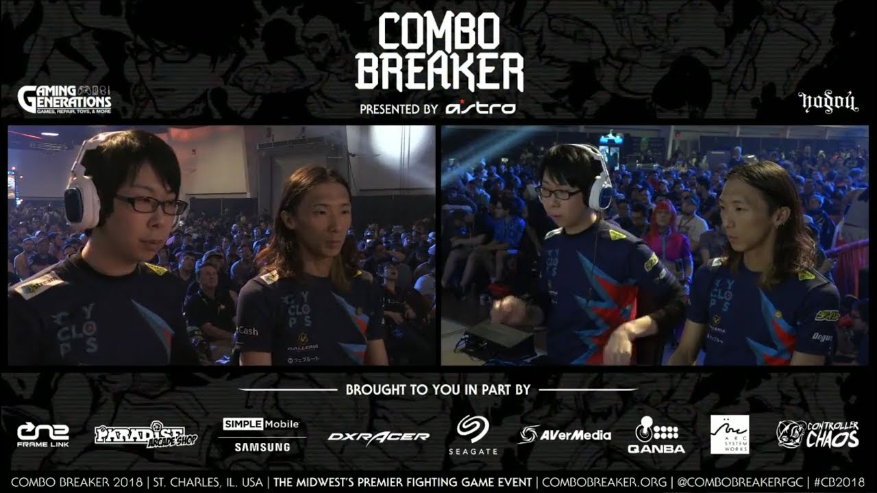 Losers Final: Combo Breaker 2018 - DBFZ - Dogura vs Go1 - YouTube
