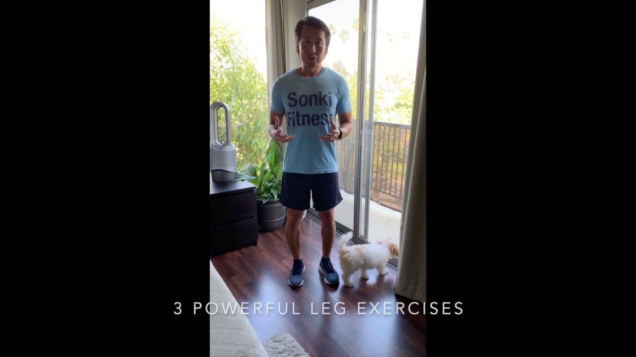 Sonki Fitness 3 Powerful Leg Exercises - YouTube