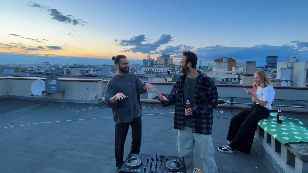 Sunset melodic techno mix - Roof 2 - YouTube