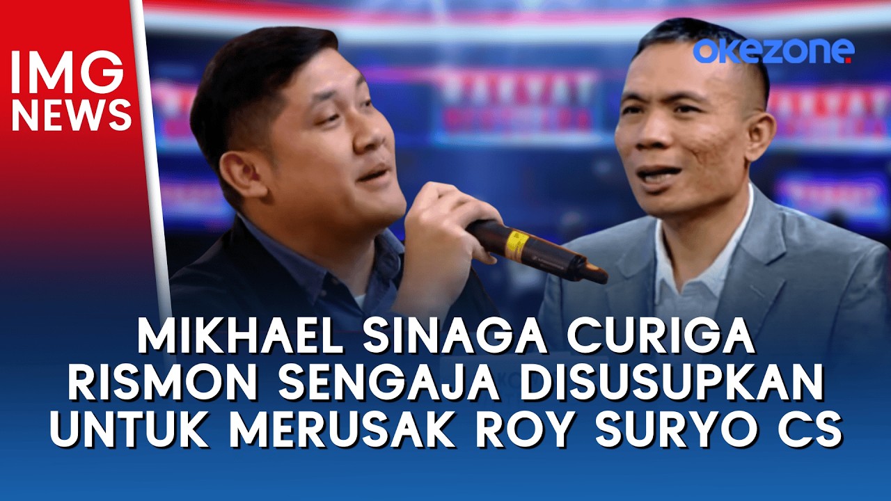 Mikhael Sinaga Curiga Rismon Sengaja Disusupkan untuk Merusak Roy Suryo ...