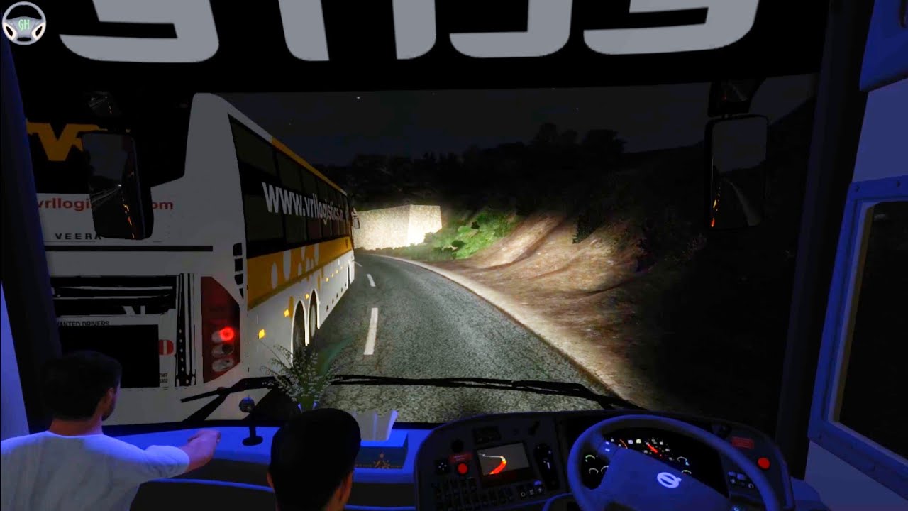 VOLVO NIGHT DRIVING ️ ETS2 GAMEPLAY - YouTube