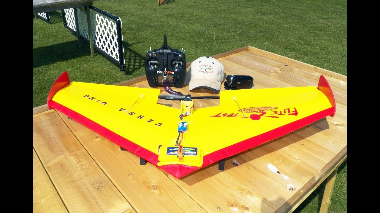 FT Versa Wing Prop Test - YouTube