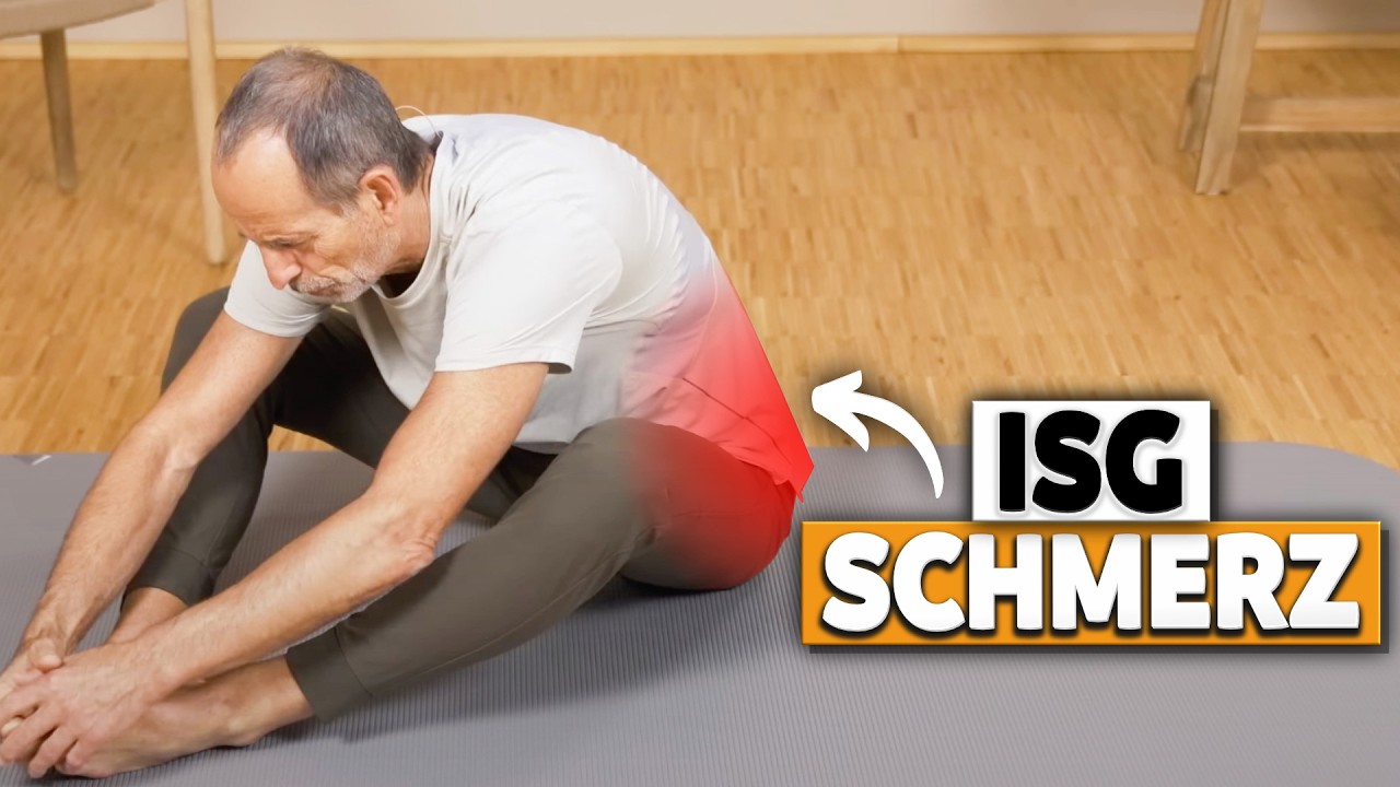 ISG Schmerzen | 3-Übungen gegen die Blockade - YouTube