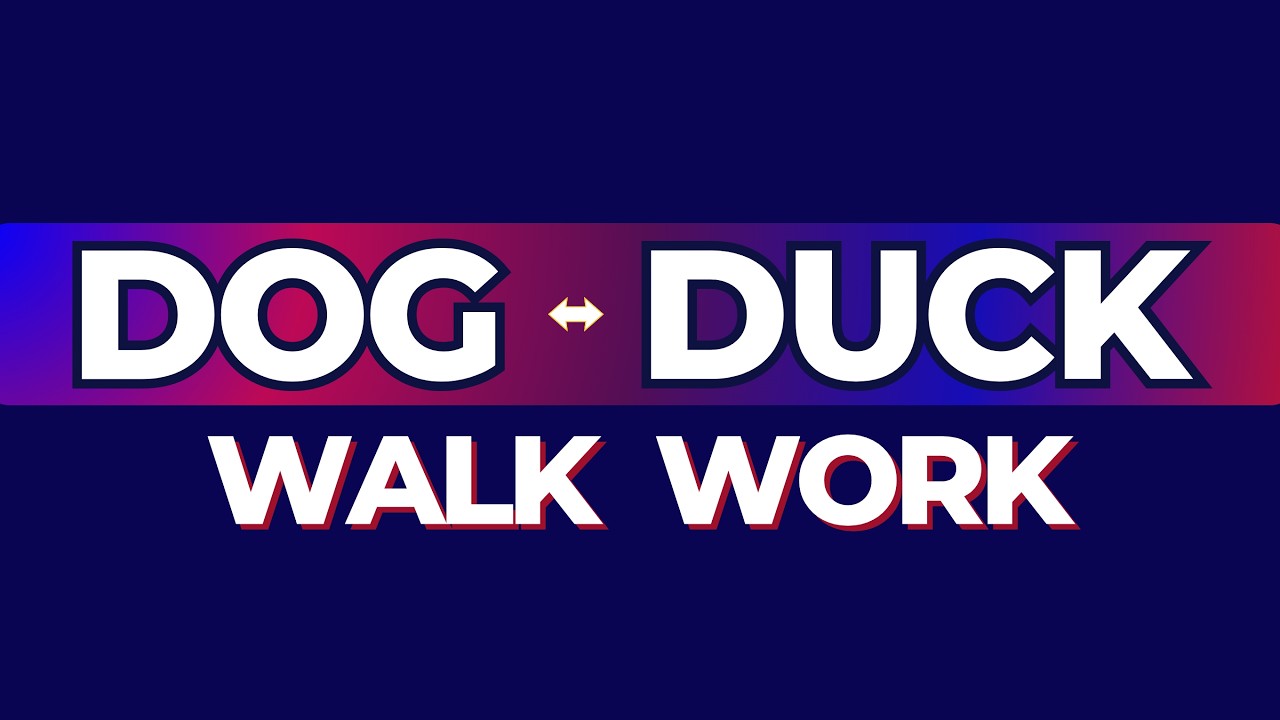 How to Say DOG, DUCK, WALK WORK: English Pronunciation Tips. - YouTube