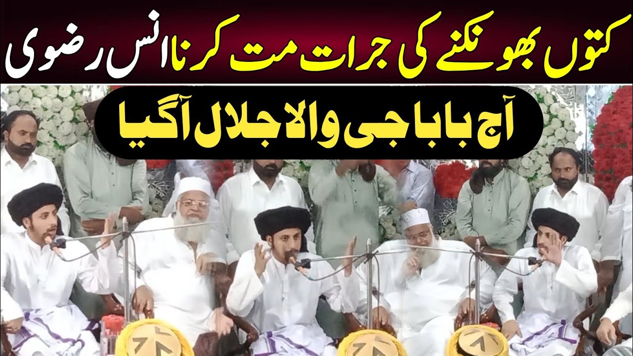 کتوں بھونکنے کی جرات بھی مت کرنا Hafiz Anas Hussain Rizvi new Bayan ...
