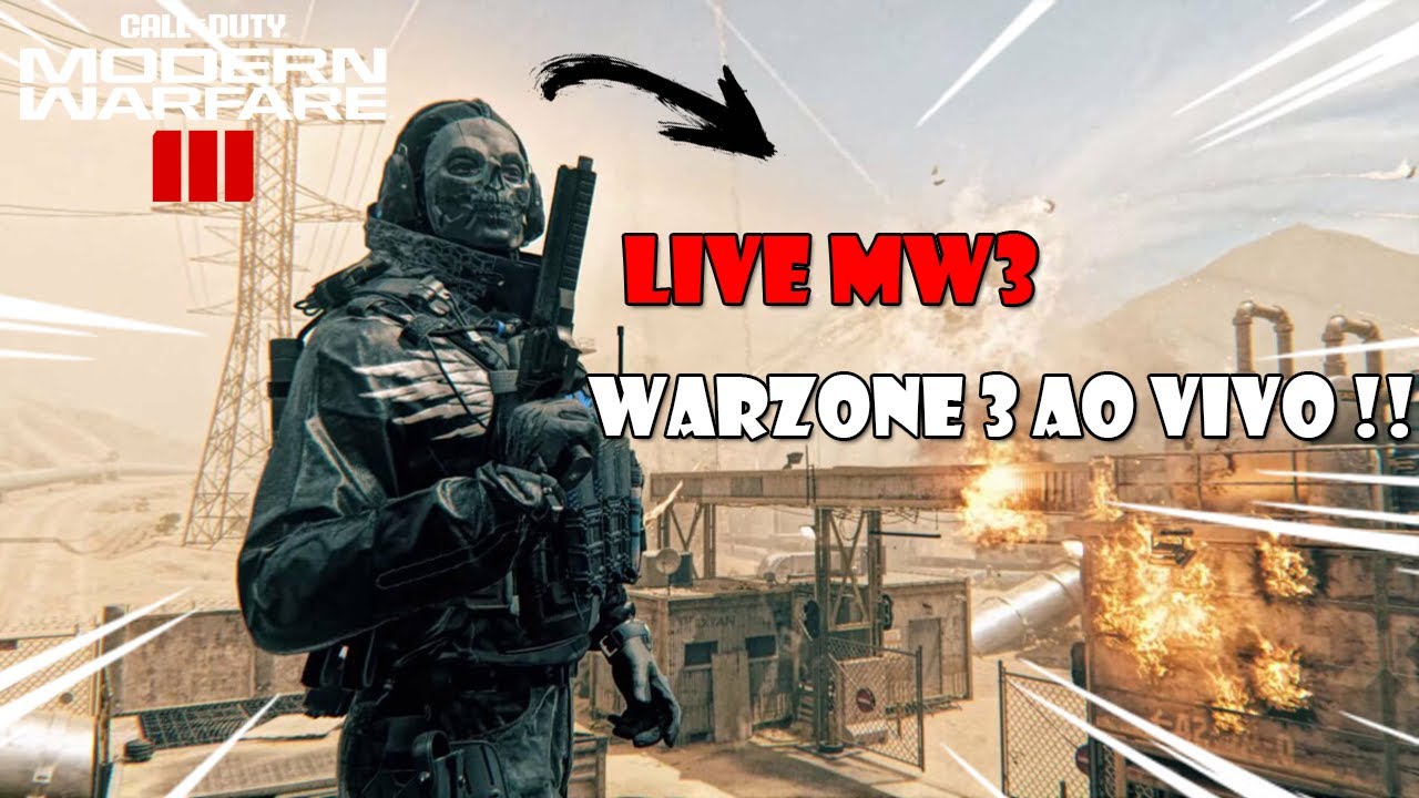 LIVE MW3 - URZIKSTAN NOVO MAPA WARZONE 3 LIVE - YouTube