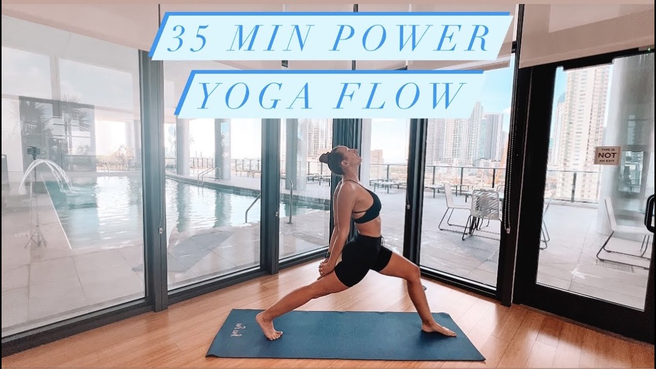 35 Min. Power Yoga Flow // Full Body - YouTube