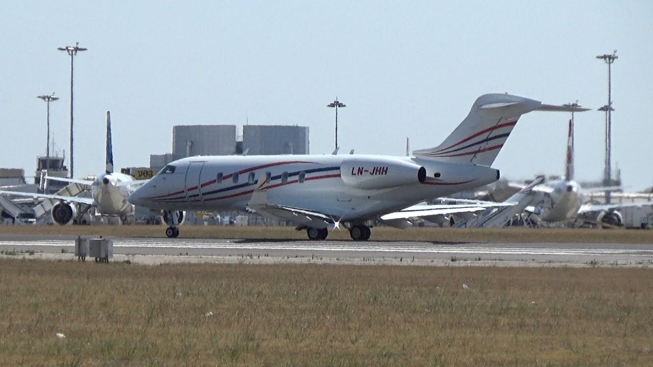 Sundt Air Bombardier BD-100-1A10 Challenger 350 LN-JHH (cn 20702) - YouTube