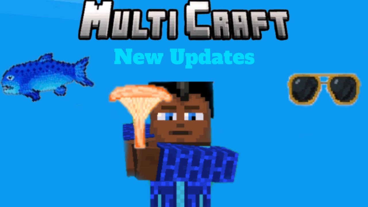 🎮🌐MultiCraft New Updates ⭐️ Chanterelle Mushrooms, Sunglasses, and More ...