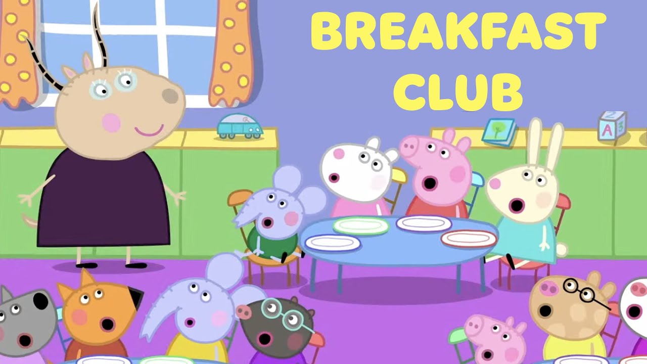 Breakfast Club | 6 hours of Peppa Pig - Non Stop Cartoons - YouTube