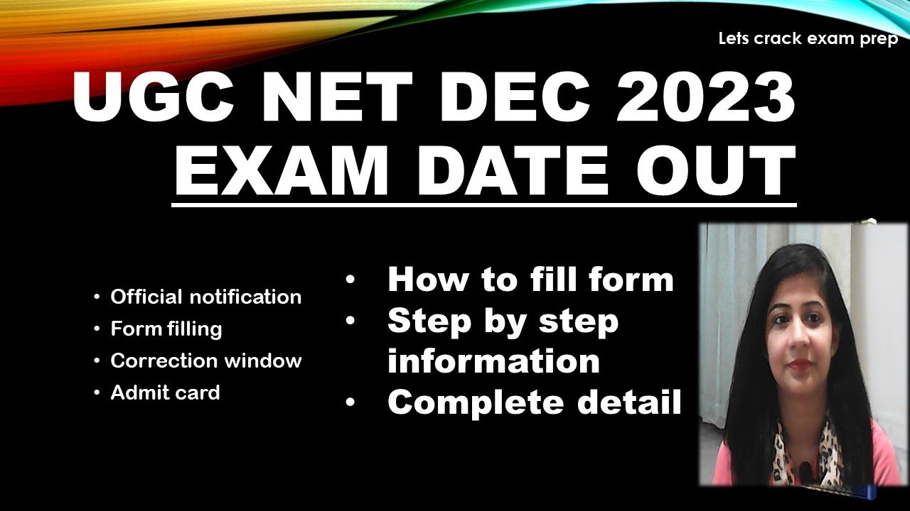 UGC NET DECEMBER 2023..Official notification out... - YouTube