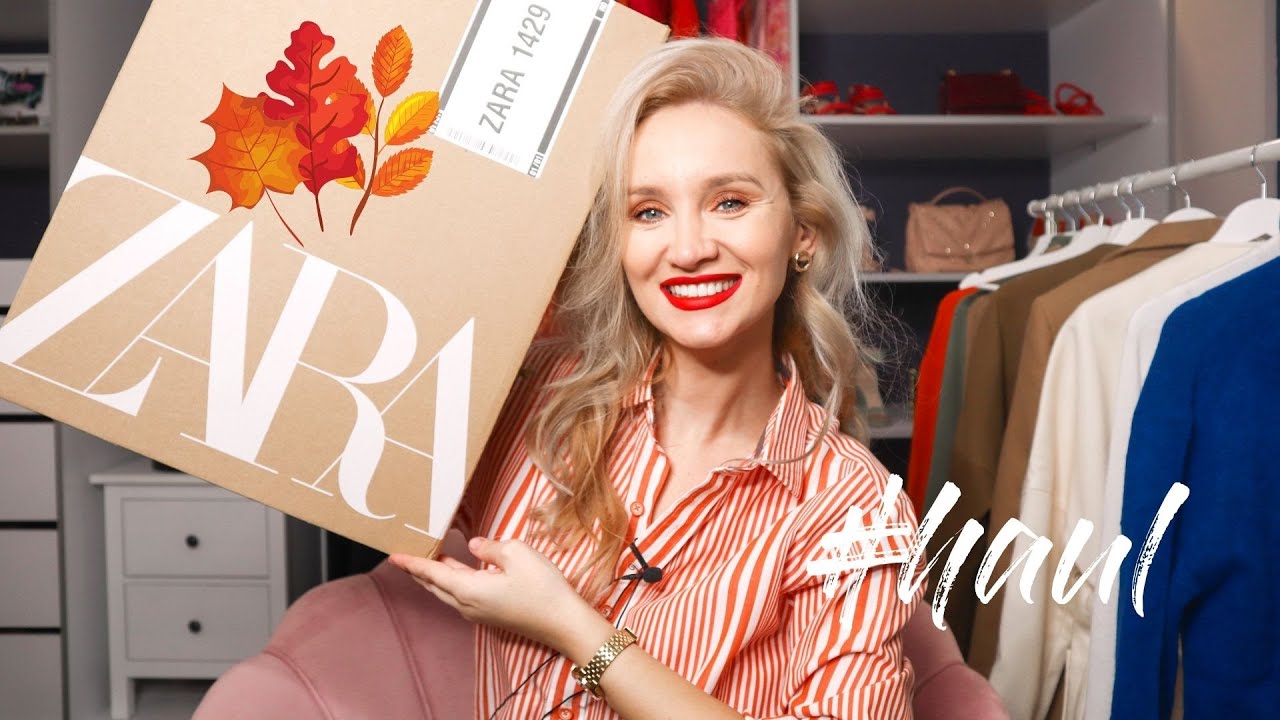 HAUL | Paltoane, malete, pulovere | ZARA, H&M, Stradivarius 💛 - YouTube