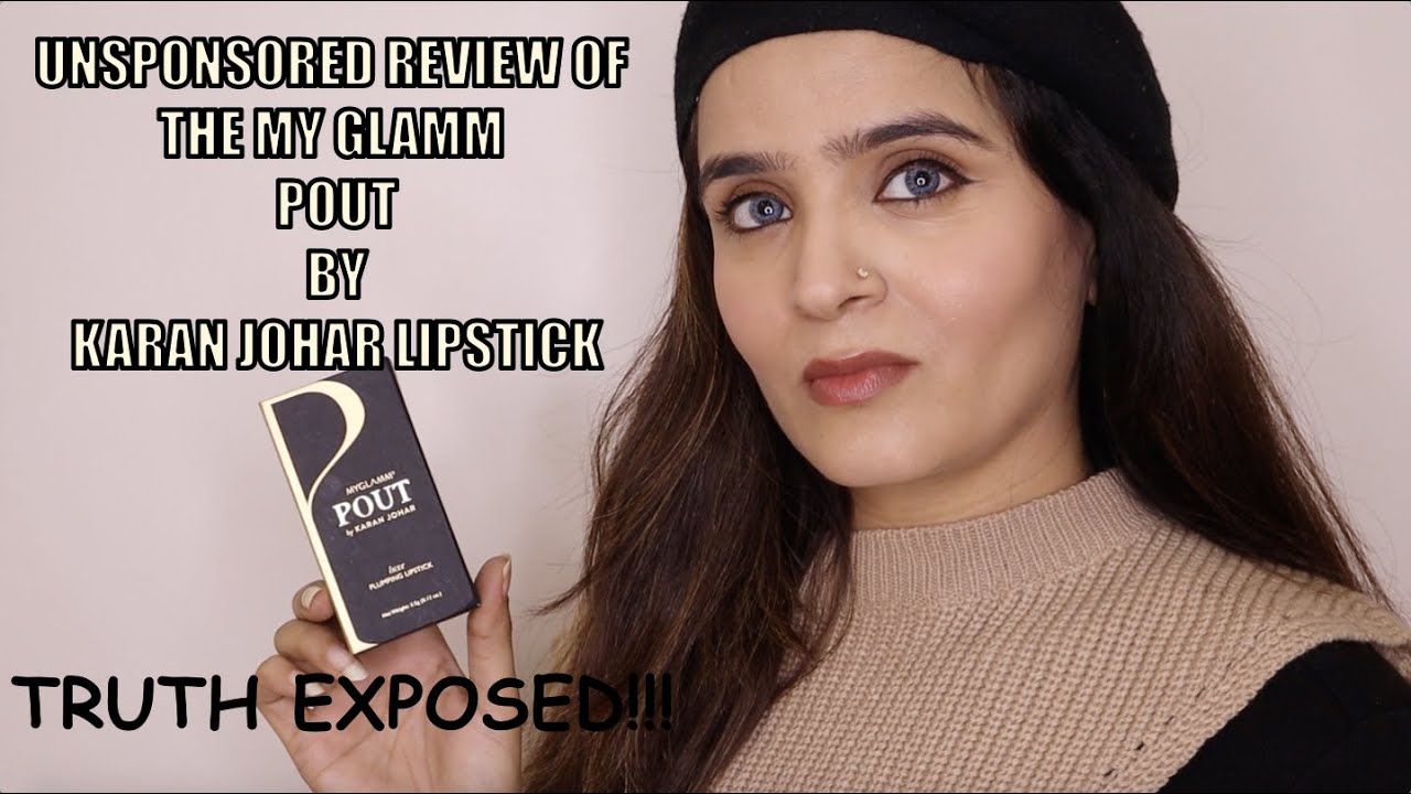 Unsponsored Review Pout By Karan Johar Lipstick Does This Lipstick