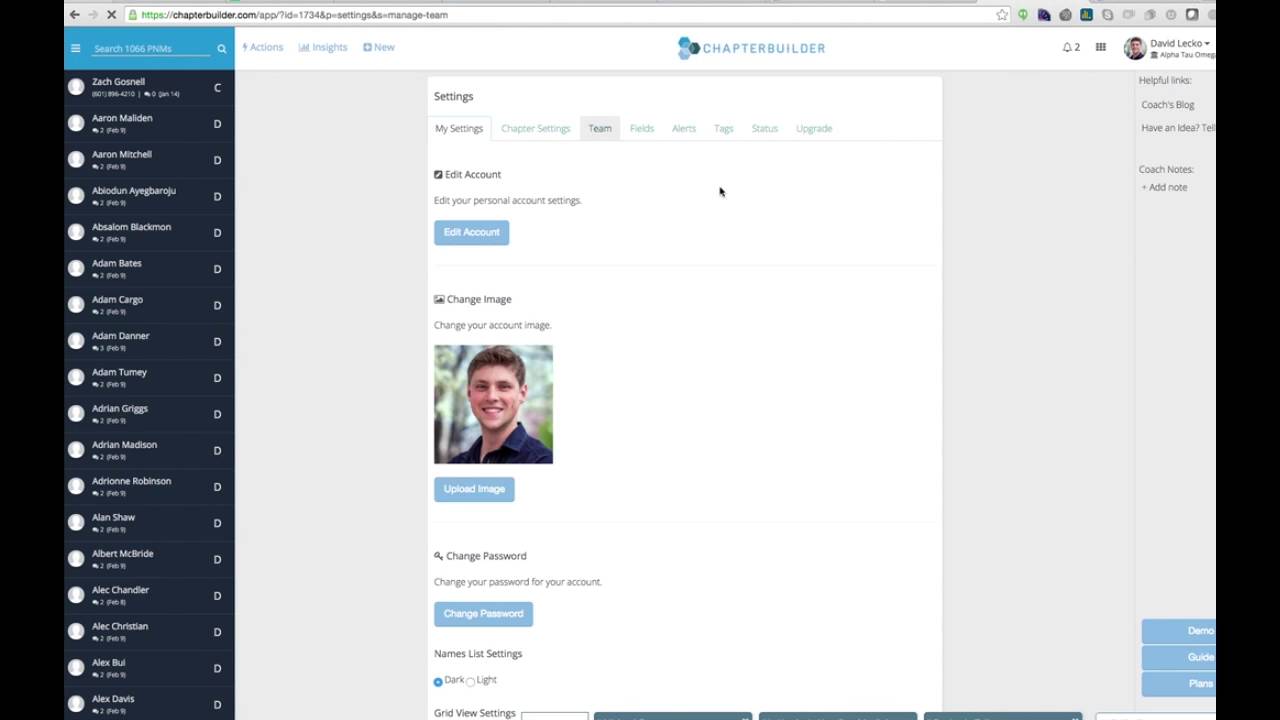 ChapterBuilder New Feature: Chapters Can Give Access to Greek Life Office - YouTube