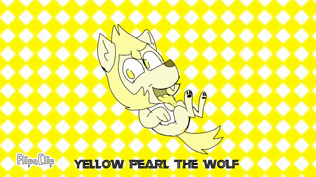 Yellow pearl the wolf( Me as a little gem wolf ) - YouTube