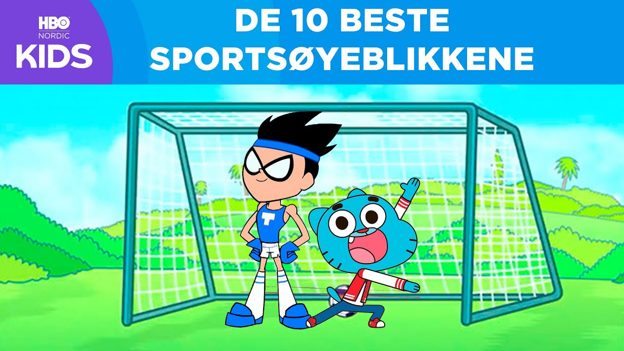 Cartoon Network | De 10 beste sportsøyeblikkene | Nordic Kids Norge 🇳🇴 ...