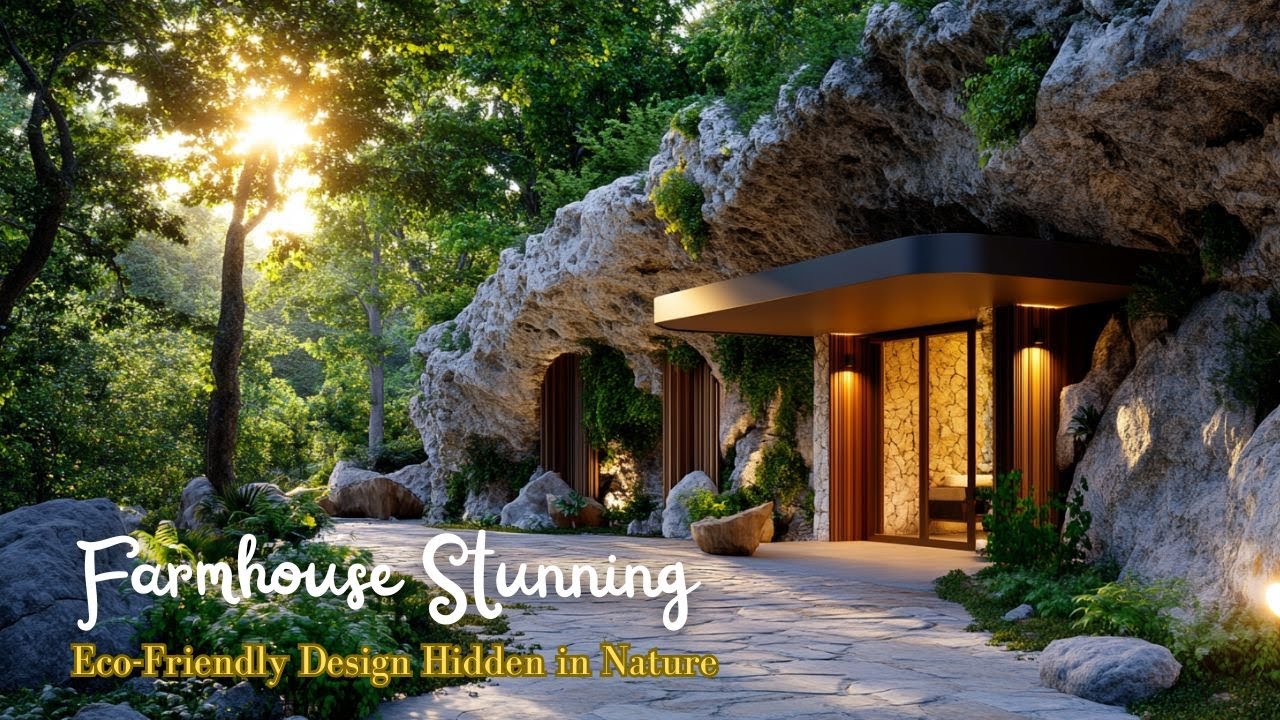 Luxury Cave Home Tour 2025 Stunning Eco Friendly Design Hidden in ...