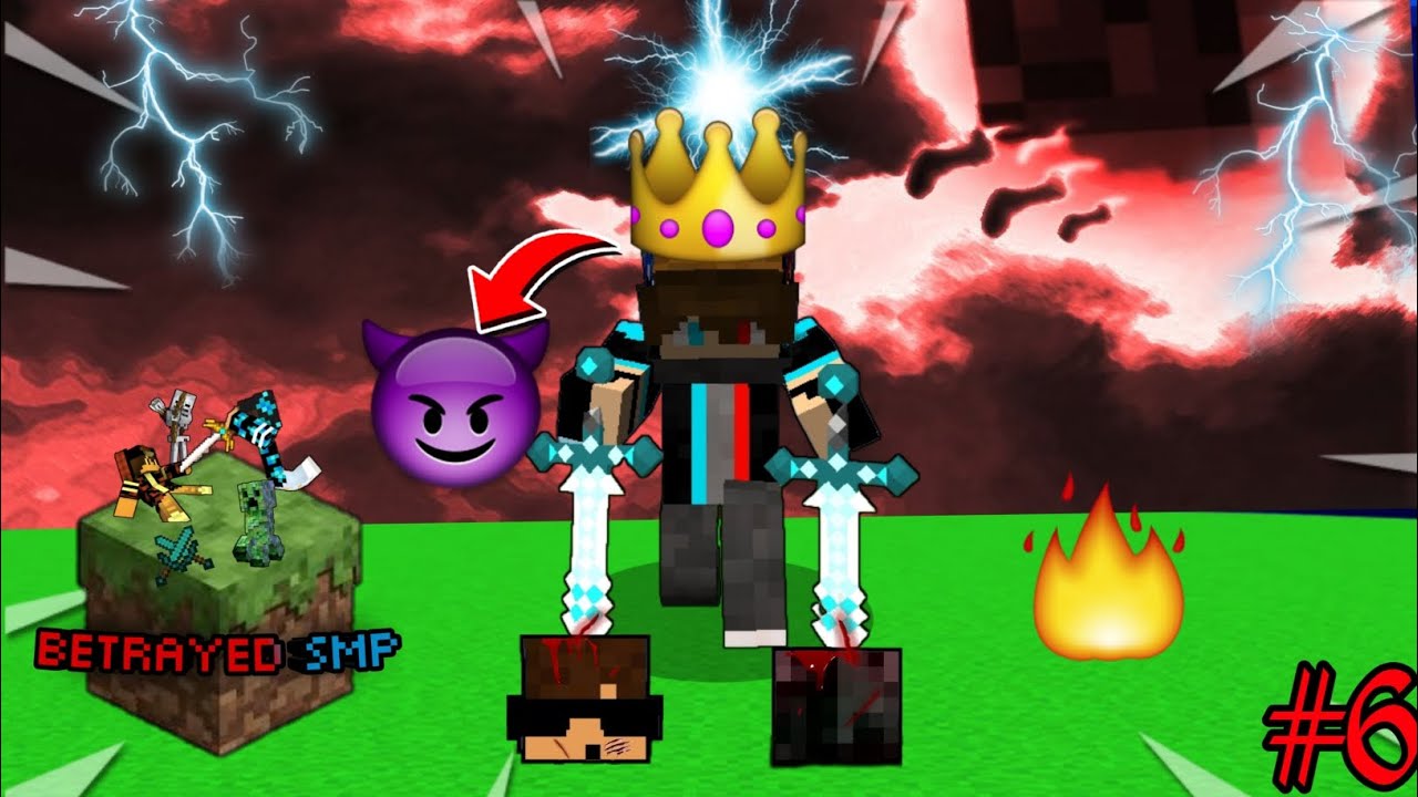 How I Took Over World Biggest Deadliest SMP in minecraft | Betrayed SMP ...