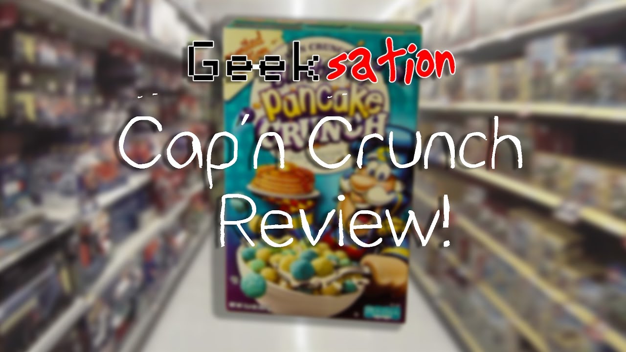 Review: Cap'n Crunch's Blueberry Pancake Crunch - YouTube