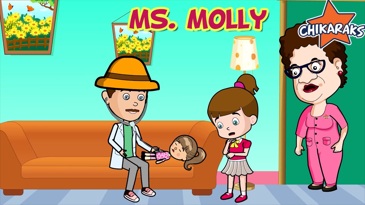 Miss Molly Had A Dolly - Nursery Rhymes For Children | SRGMs - YouTube