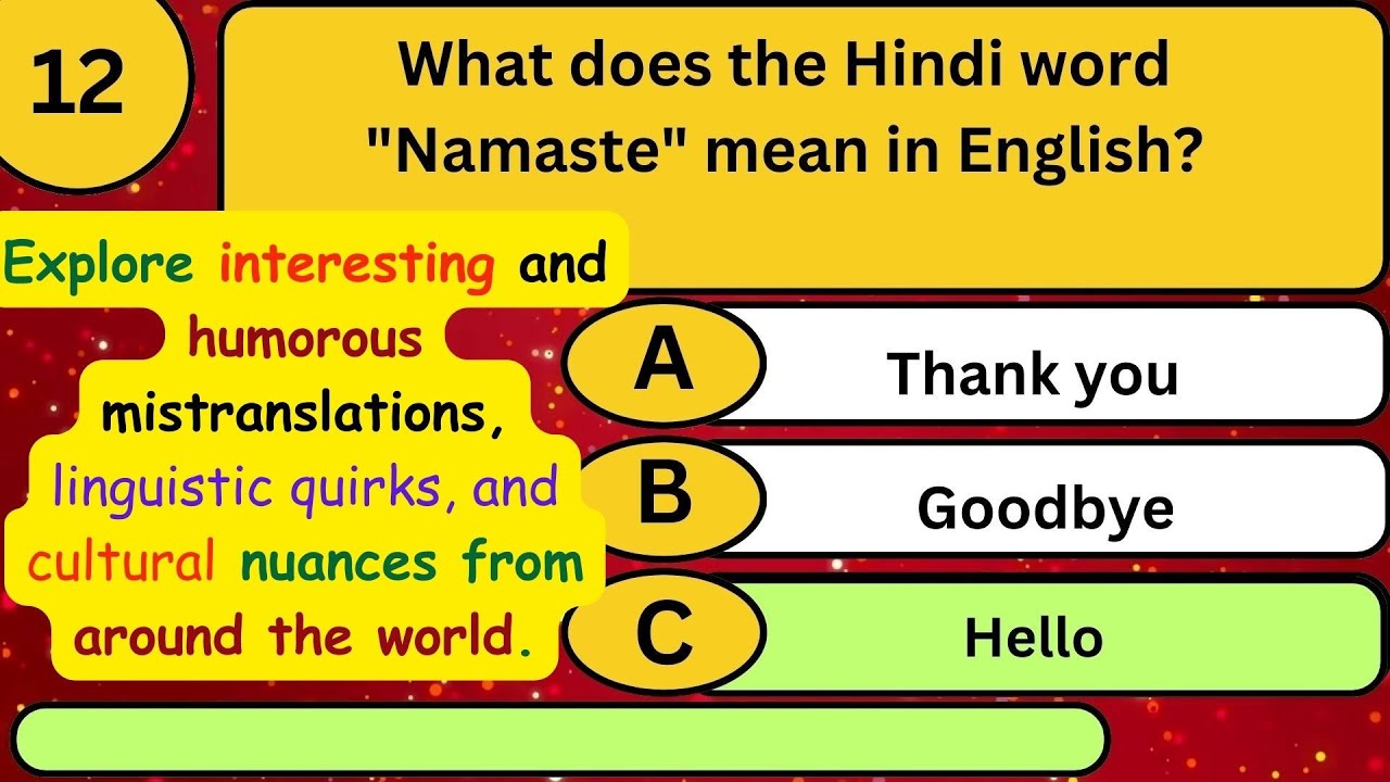 Popular words of different languages around the Globe || Wonders ...