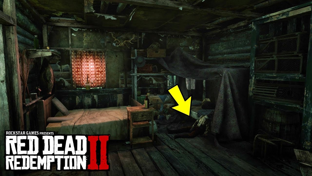 CLAWSON'S REST SHACK IN RED DEAD REDEMPTION 2! - YouTube