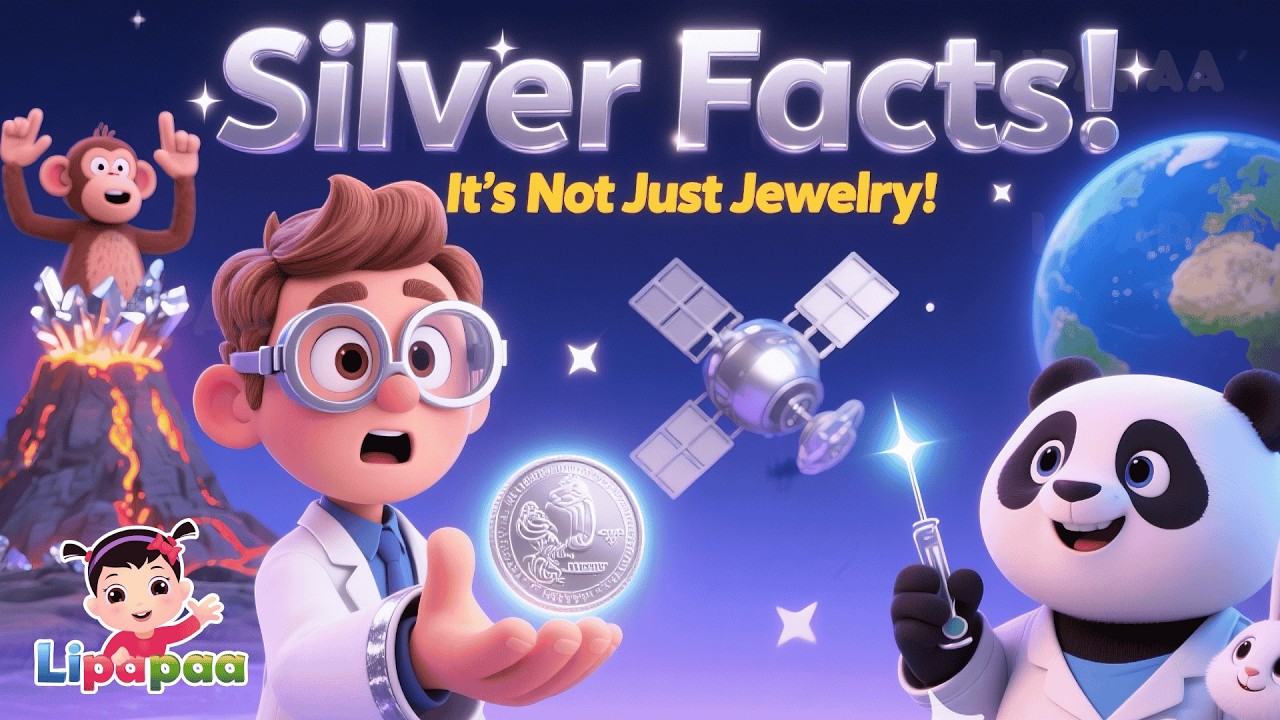 Silver in Space, Medicine & Volcanoes! 🚀🏥🌋 | Surprising Facts | Lipapaa ...