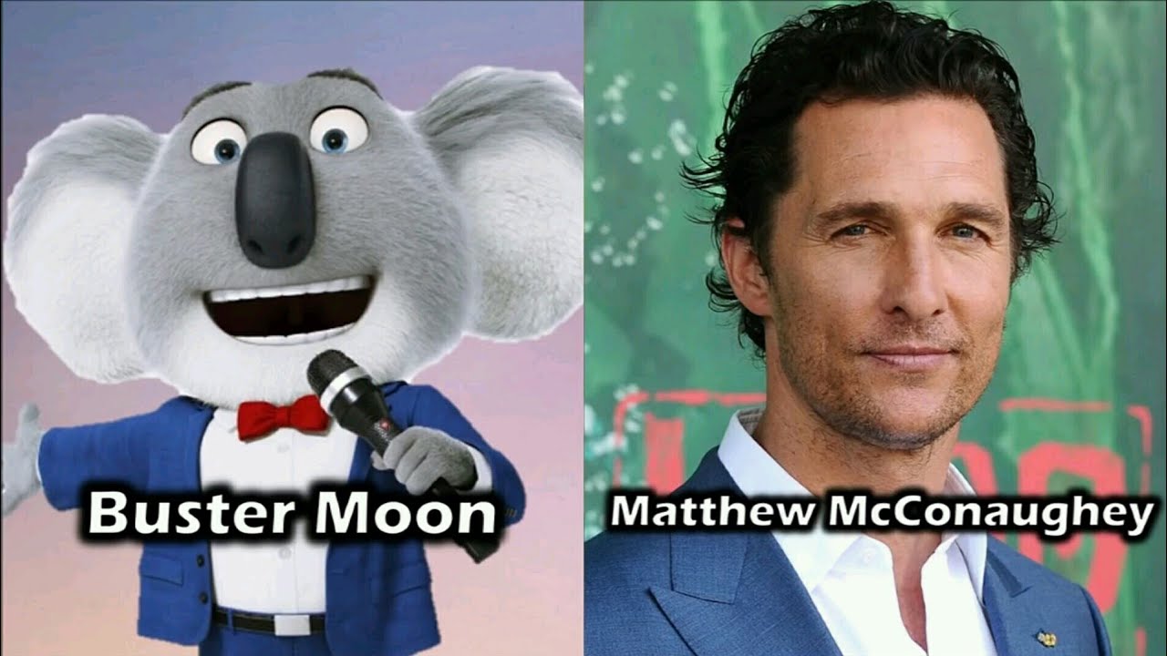 Characters and Voice Actors - Sing - YouTube